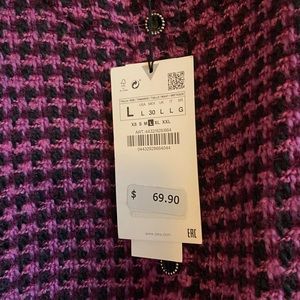 Zara | Jackets & Coats | Zara Pink Tweed Cropped Blazer | Poshmark